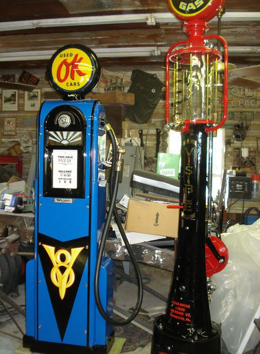 Gas Pumps and Air Meters – Greco's Restoration