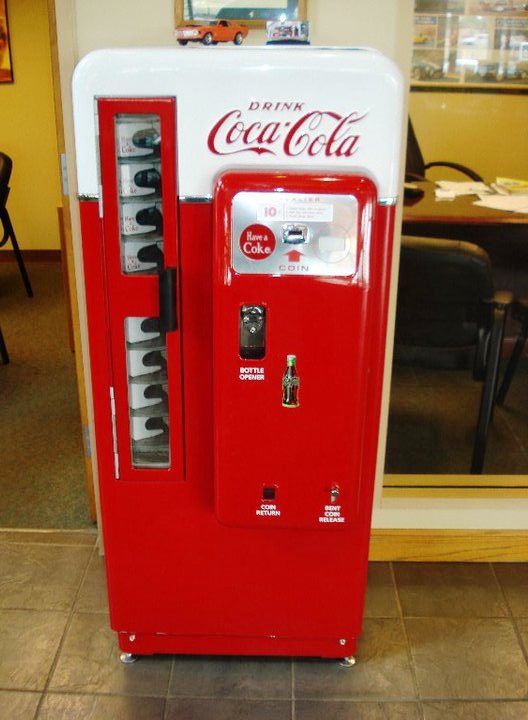 Restoration of Vintage Soda Machine – Greco's Restoration